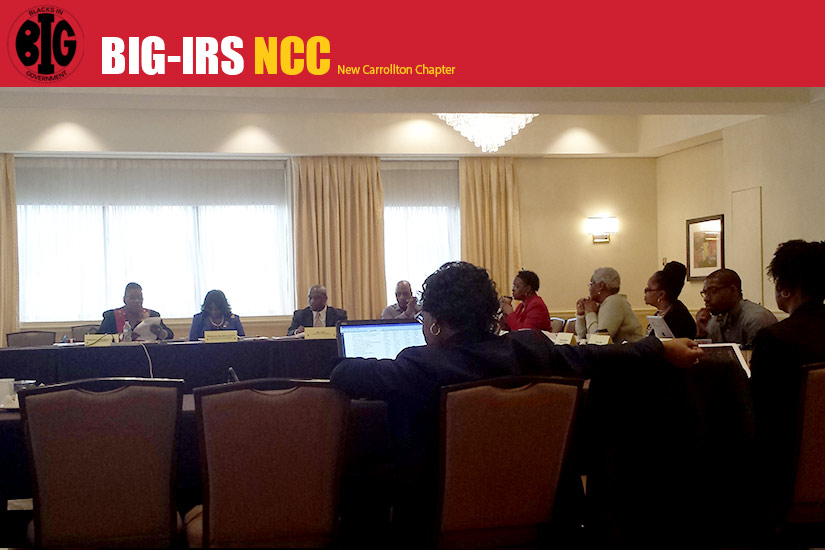 BIG-IRS NCC New Carrollton Chapter | BIG, National Executive Committee ...
